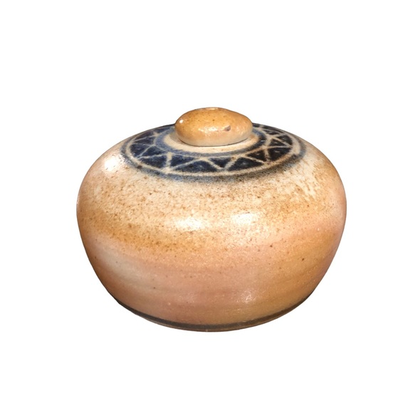 Hand Crafted | Art | Vintage Handmade Native Aztec Pottery Oil Lamp ...